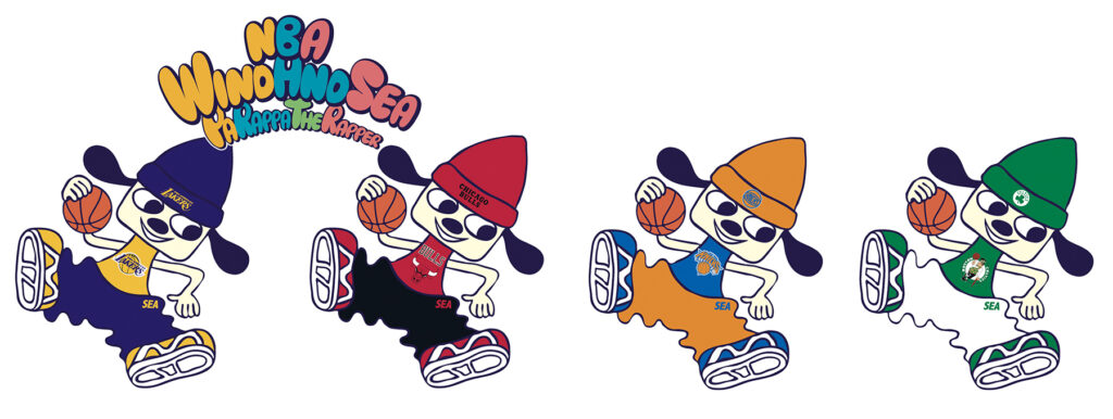 NBA x Parappa The Rapper x WIND AND SEA トリプルコラボ | RodneyFun.com ロドニー ...